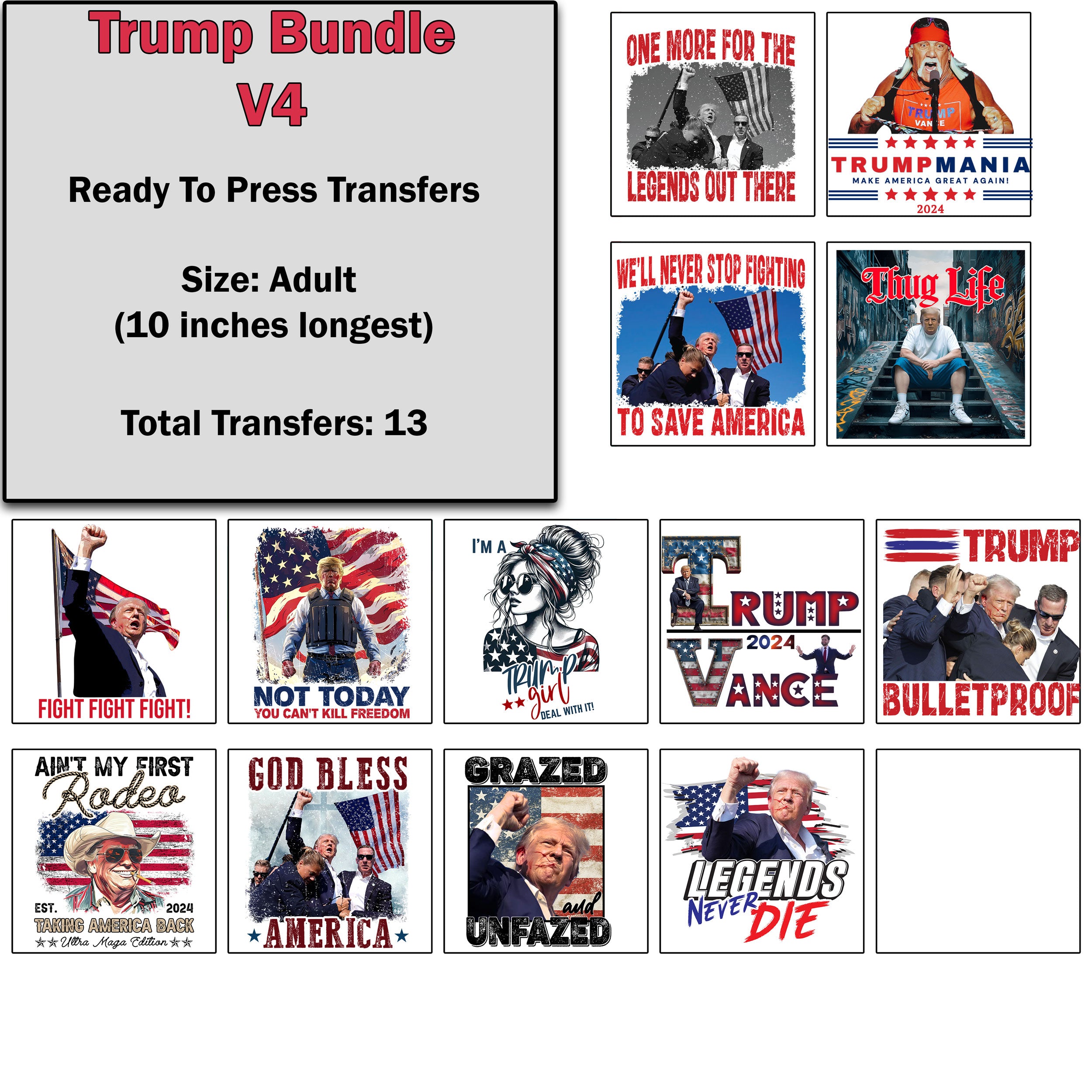 Trump Transfer Bundle 4 – iCraftVinyl
