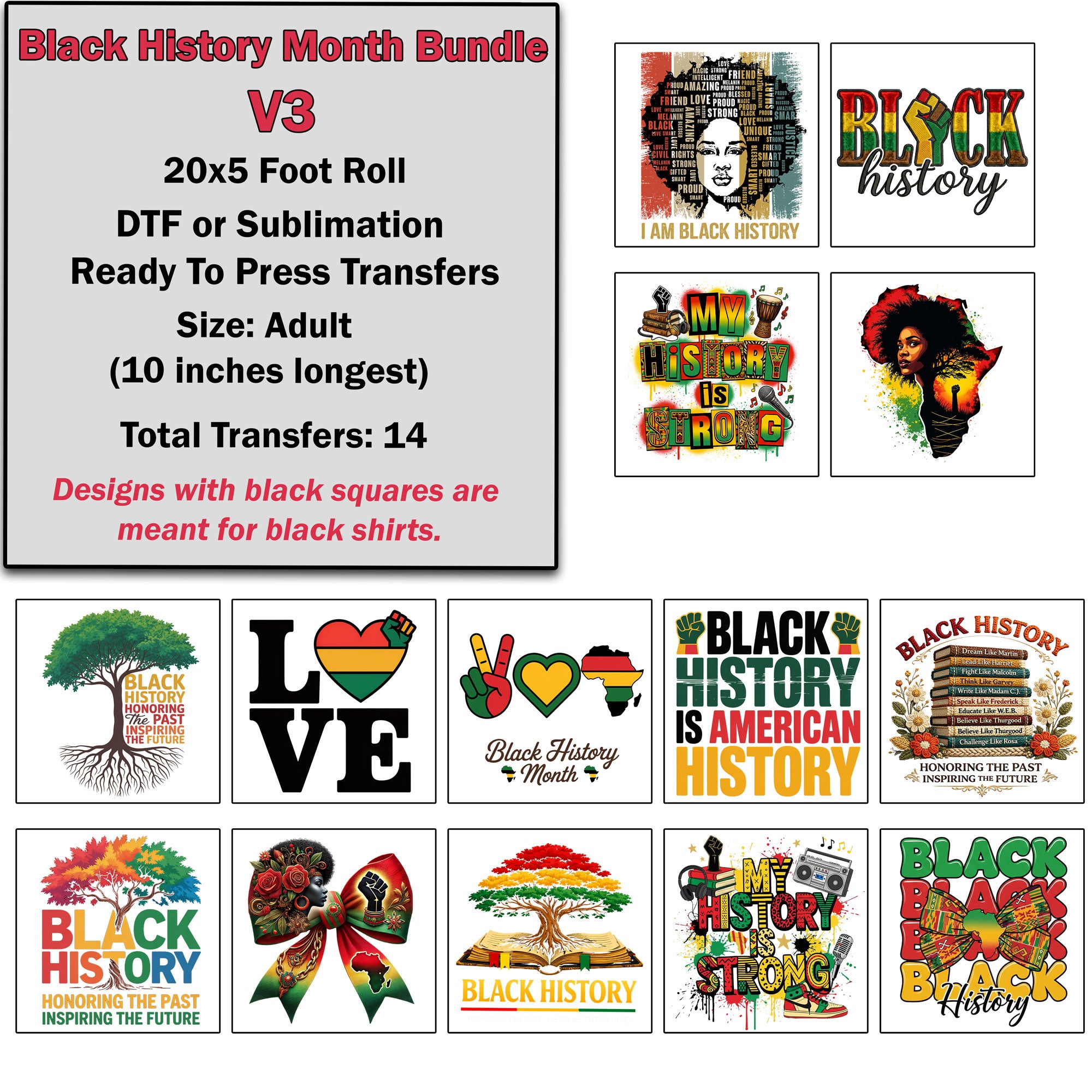 Black History Bundle V3 – iCraft Transfers