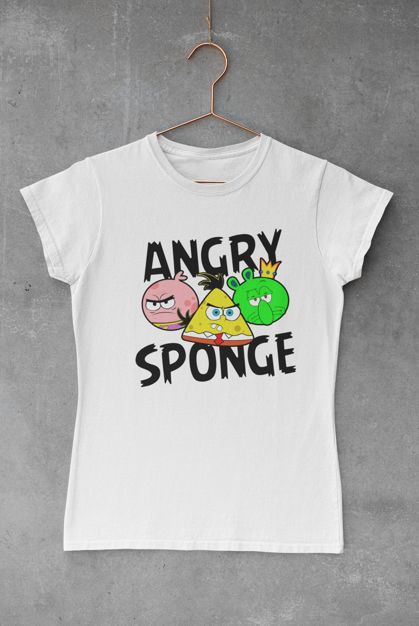 Angry Sponge Transfer – iCraftVinyl