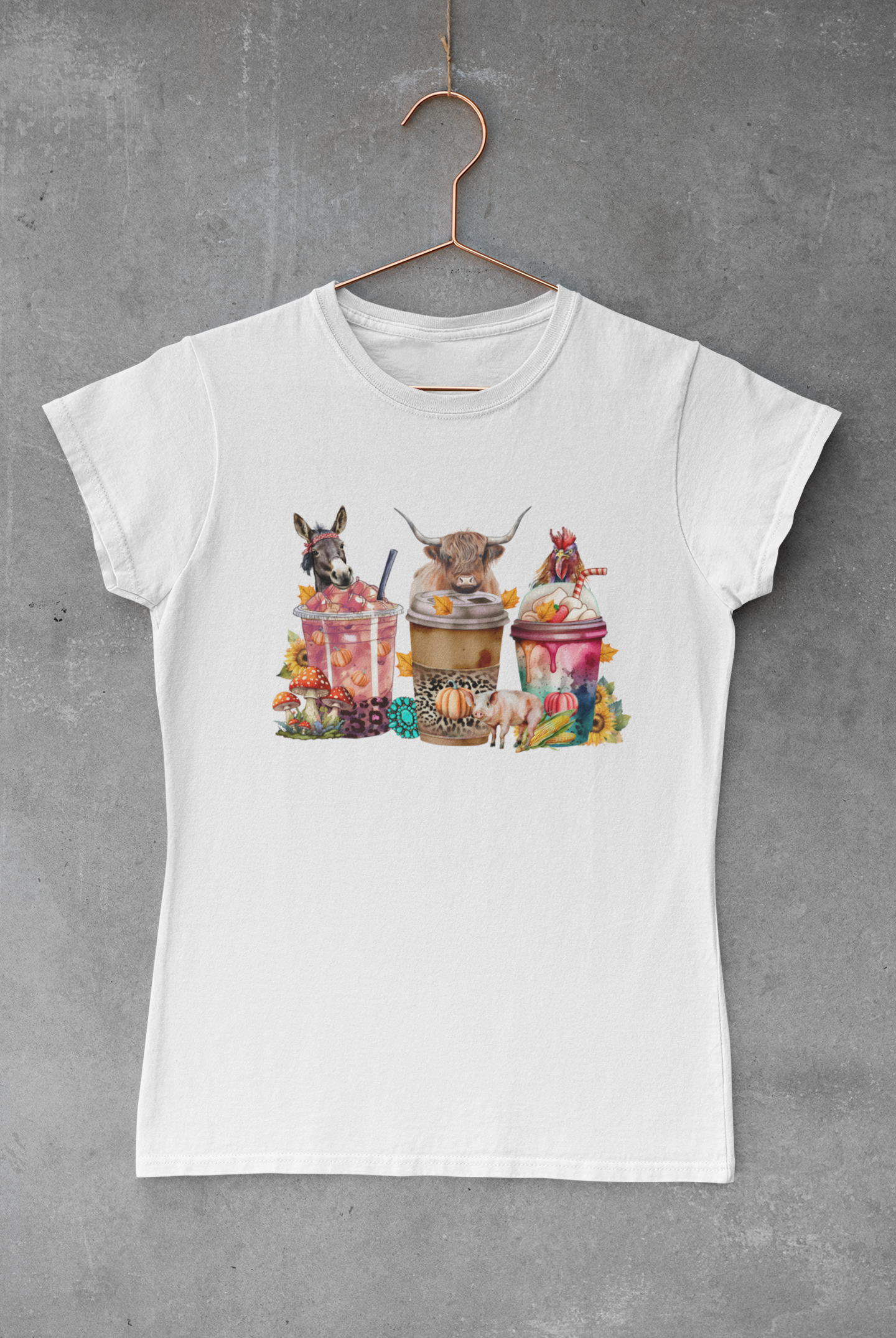 Farm Animal Coffee Transfer – iCraftVinyl