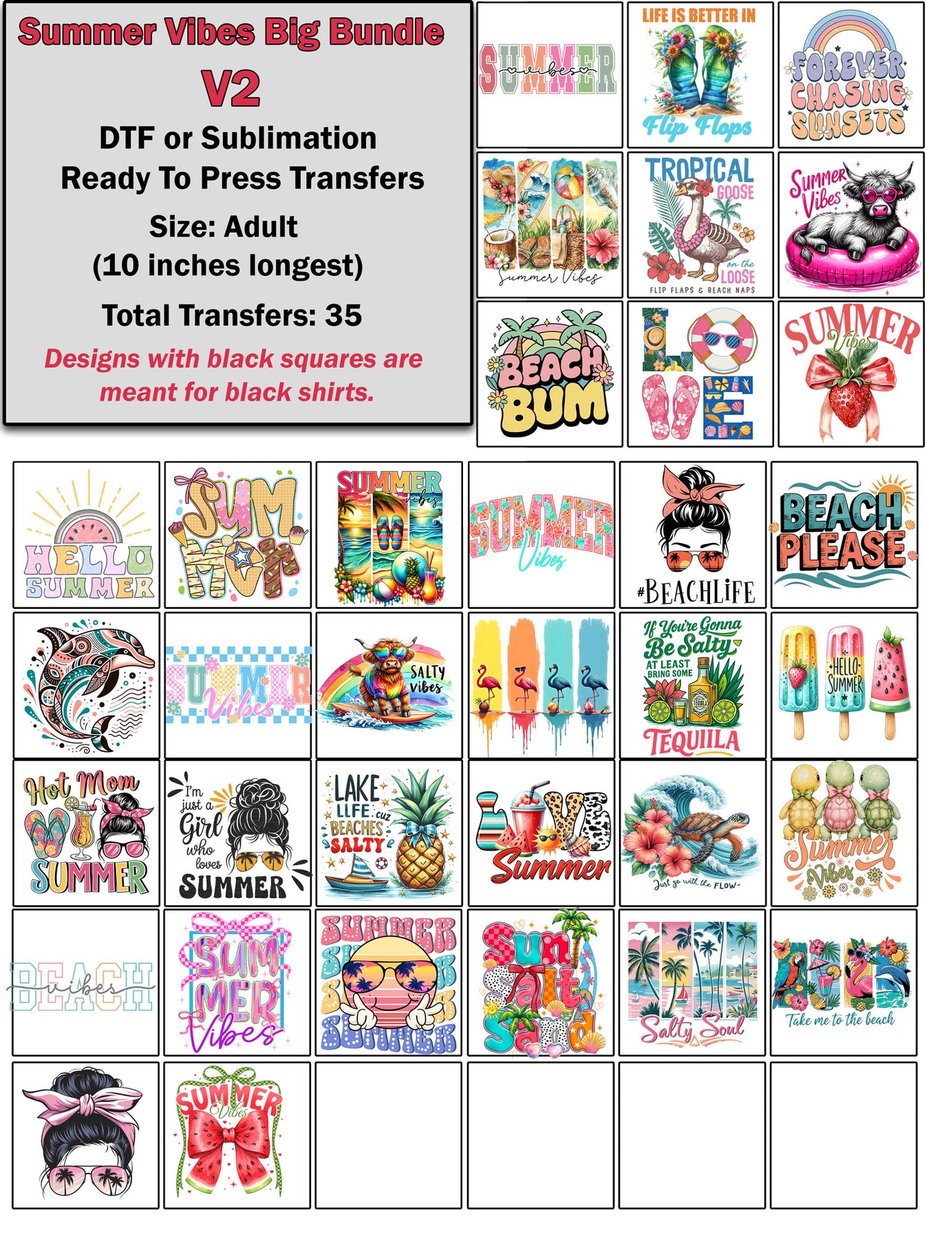 Summer Vibes Big Bundle v2 – iCraftVinyl