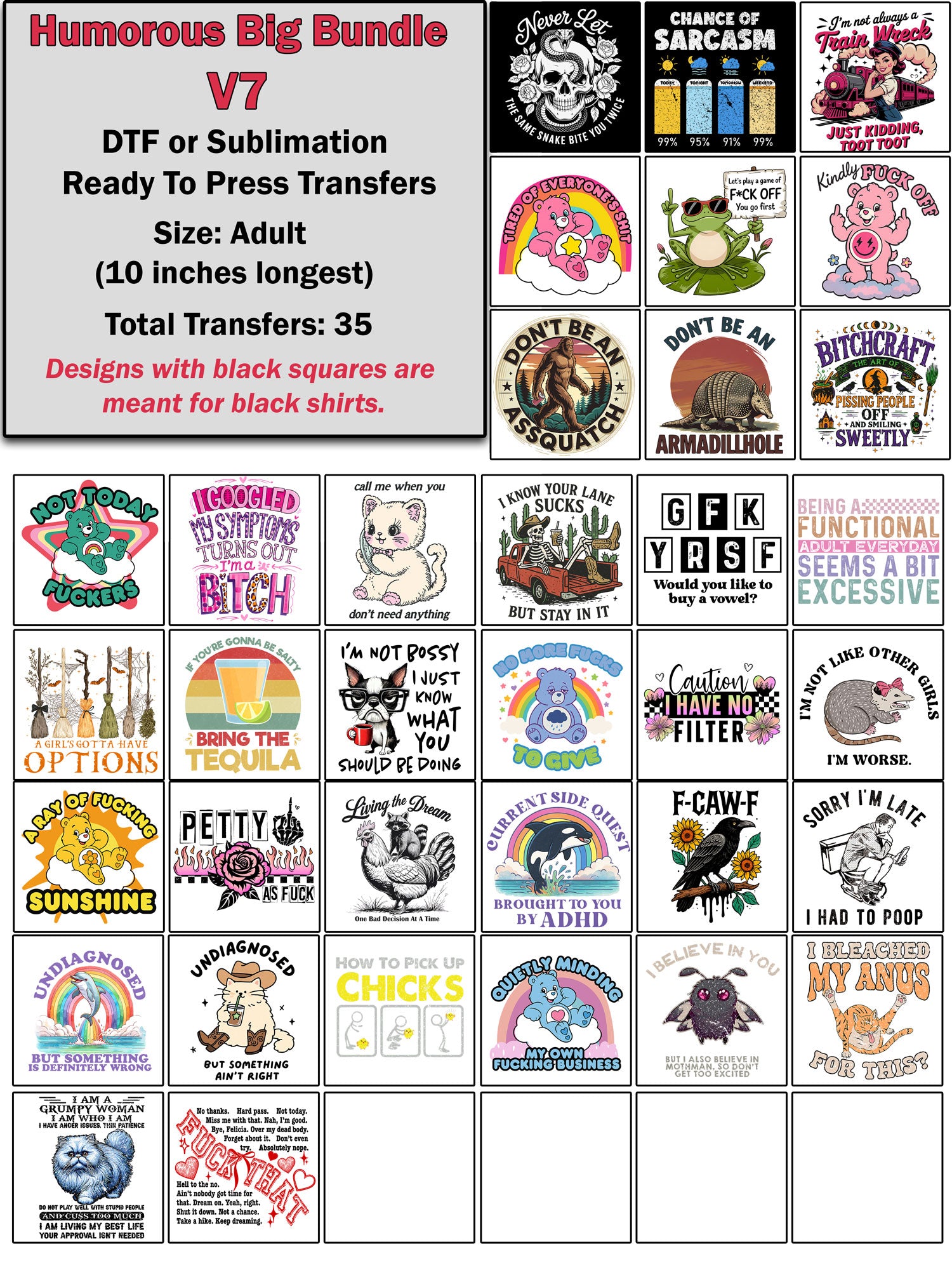 Humorous Big Bundle V7 – iCraftVinyl