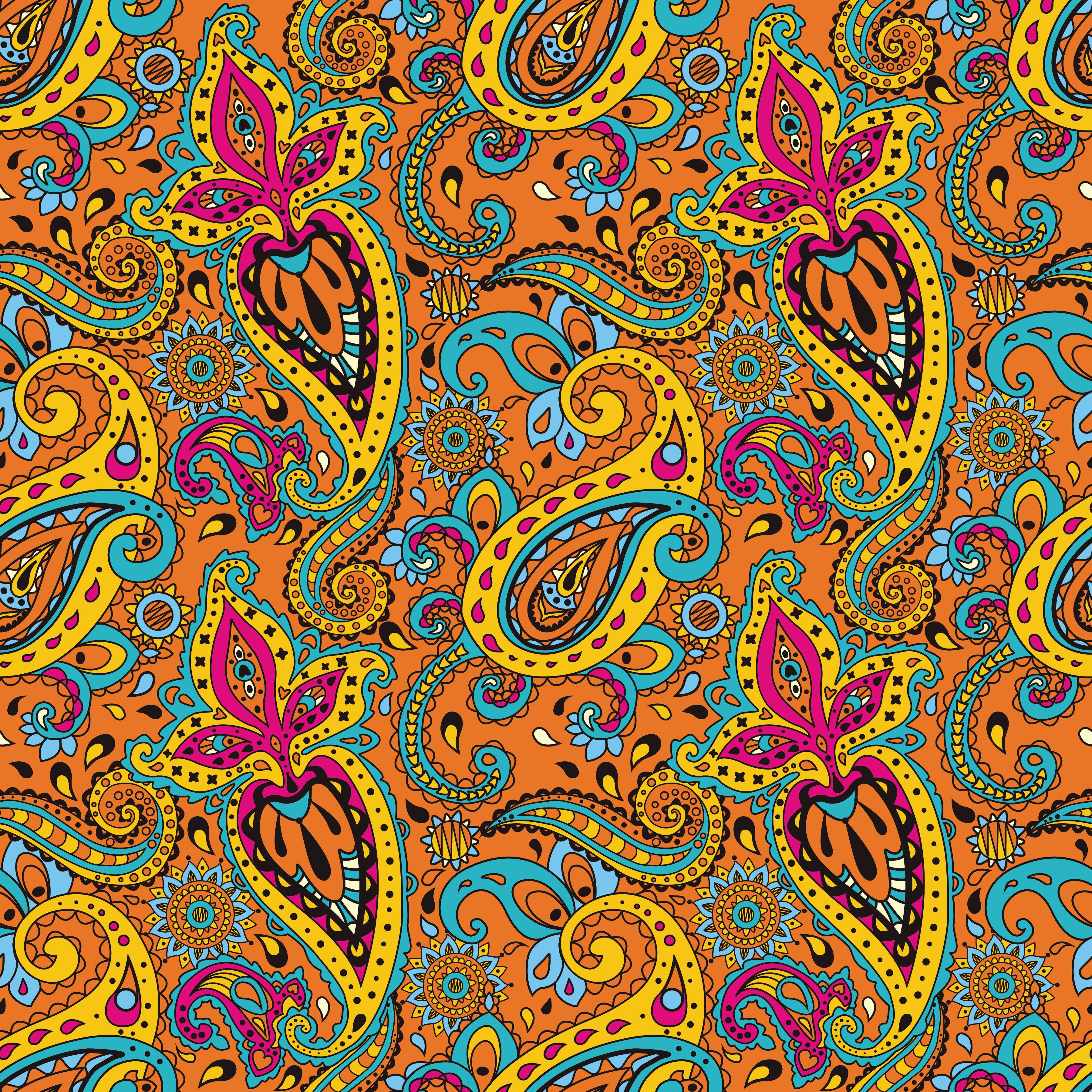 Autumn Paisley 12x12 Patterned Vinyl Sheet – iCraftVinyl