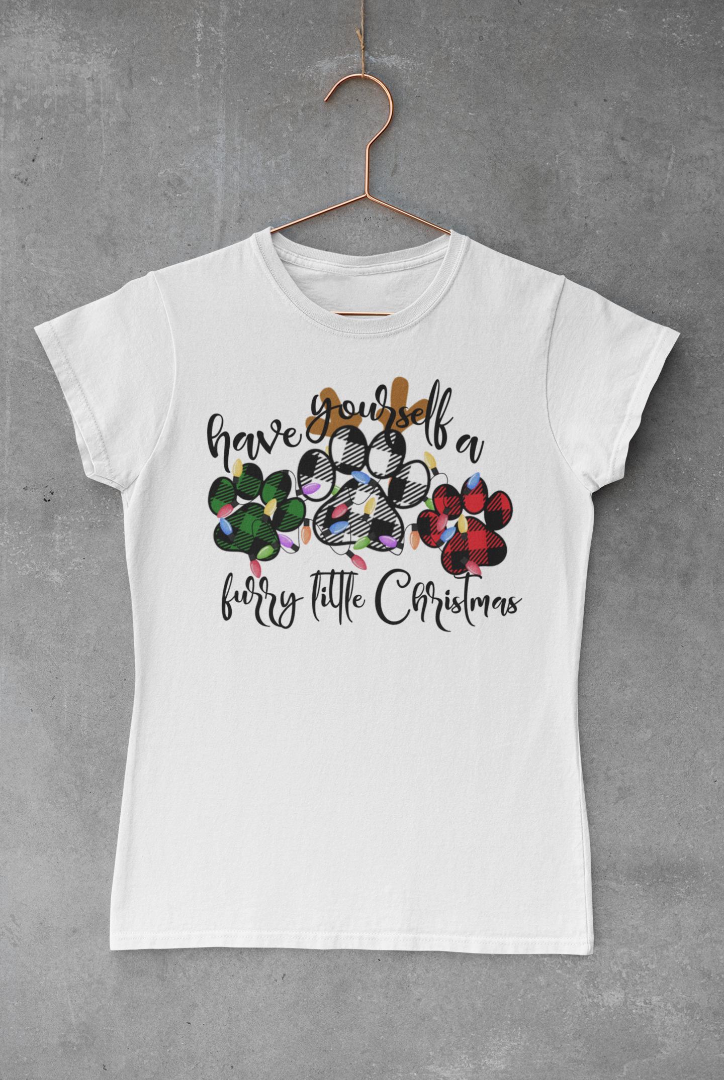 Furry Little Christmas Transfer – iCraftVinyl