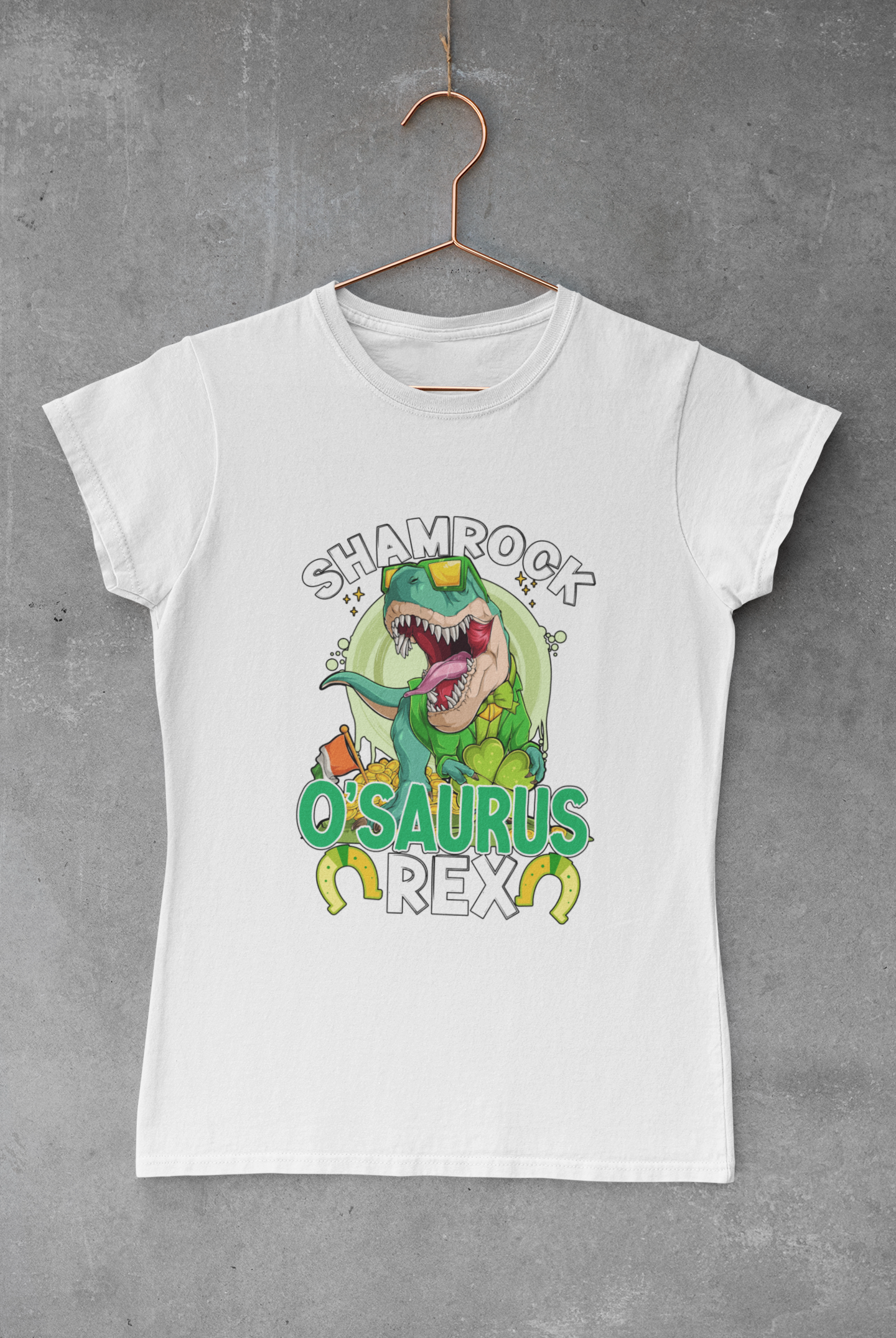 Shamrock Osaurus Transfer – iCraftVinyl